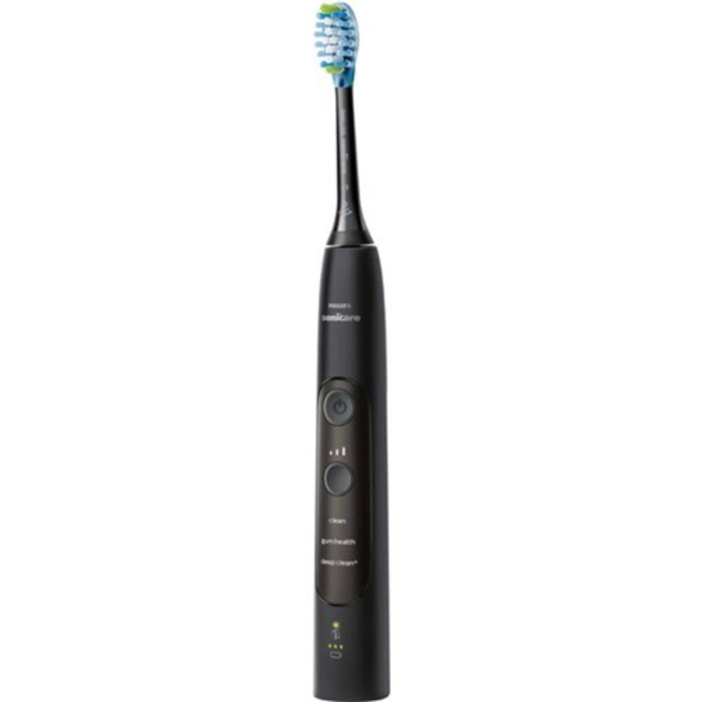 Philips Sonicare HX9610/17 ExpertClean 7300 Electric Toothbrush with BrushSync Technology and Smartimer & BrushPacer - (Black)