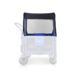 wonderfold mosquito net for stroller wagon featuring easy access zippered entrance with quick and easy install and protection from all types of insects (fits only w1 & w2)