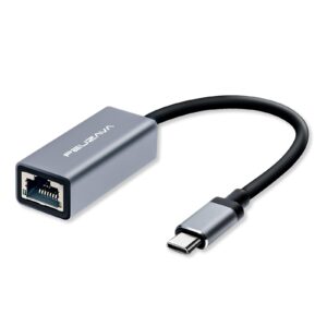 usb c to ethernet adapter, peuzava premium usb type c (thunderbolt 3/4) to rj45 gigabit ethernet lan network adapter compatible with macbook pro air, ipad pro, dell xps, galaxy s22 s21 and more