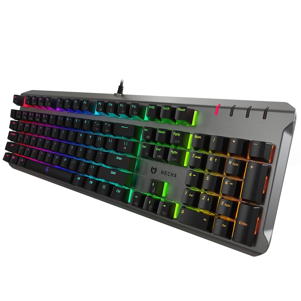 WIZMAX, ZK2 Professional Wired Mechanical Gaming Keyboard