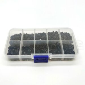 500Pcs KM Screw M2 M2.5 M3 Flat Head Phillips Screws Laptop Notebook Screws Set Kit for Computer Small Screw