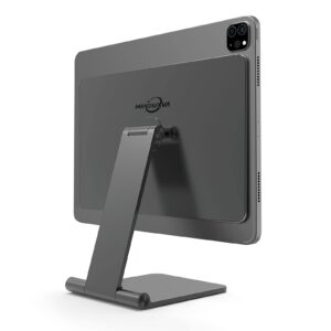 meaowxva magnetic ipad stand adjustable floating foldable tablet holder ipad painting desktop stand for apple ipad pro 12.9 3rd/4th/5th/6th generation