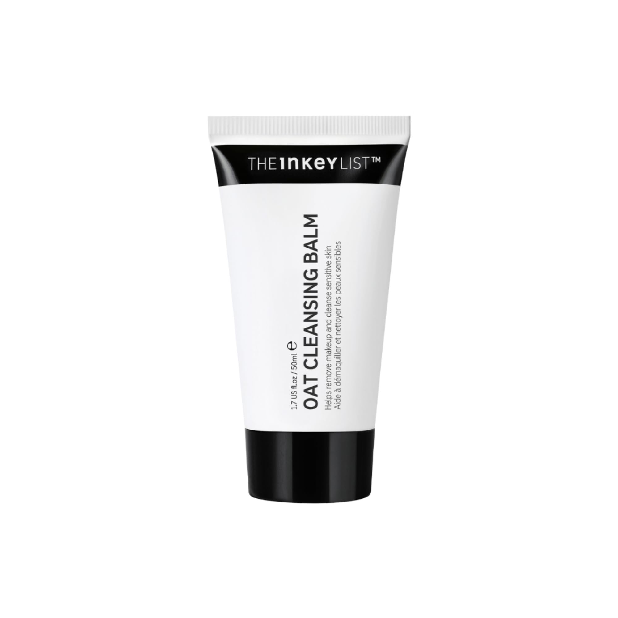 The INKEY List Mini Oat Cleansing Balm, Rich Balm Removes Makeup and Impurities, Reduces Redness, Travel Size, 2 Pack, 1.69 Fl Oz each