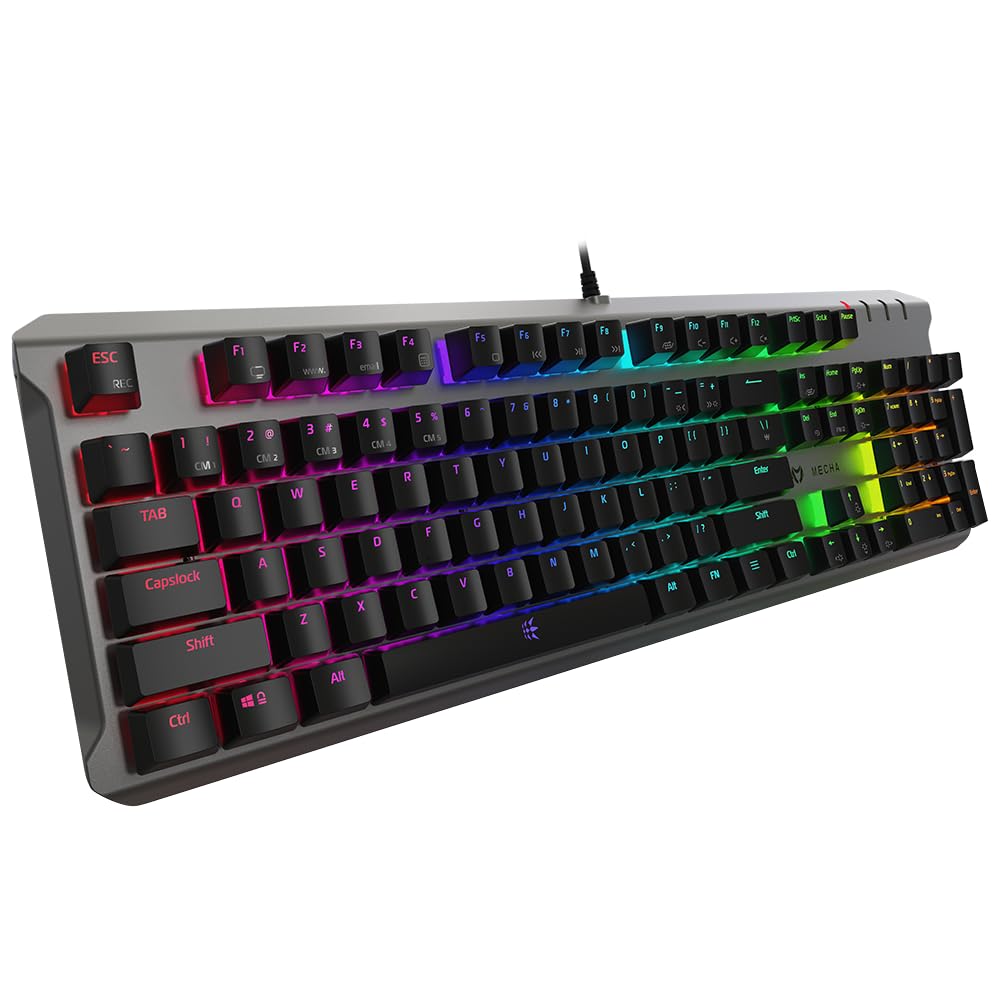 WIZMAX, ZK2 Professional Wired Mechanical Gaming Keyboard