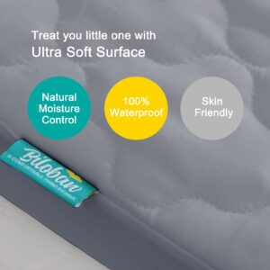 Crib Mattress Protector Waterproof Quilted & Crib Sheets