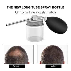 One-Handed Hair Fiber Applicator Spray Bottle Nozzle for All Brands (Fibers Not Included)