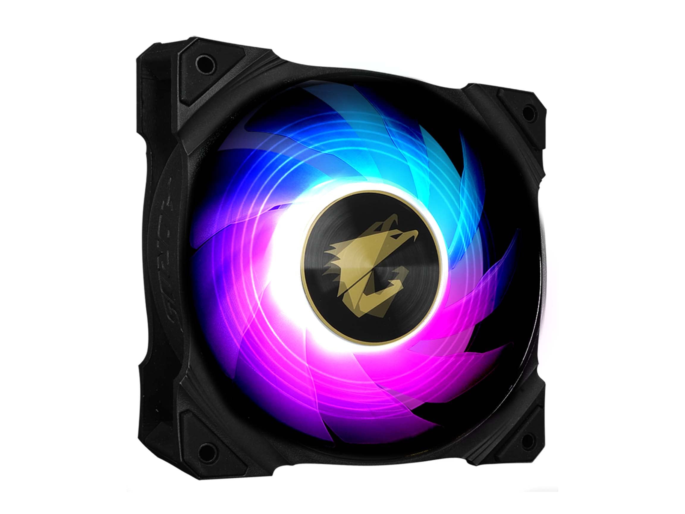 Gigabyte AORUS 120mm Sleeve Bearing ARGB Computer Case Fan, Black