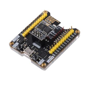 Wishiot ESP8266 ESP-01S ESP-07S ESP-12F Firmware Burning Fixture Development Board Onboard CP2102 Chip with USB to Micro USB Cable 1 meter Support ESP-01 ESP-07 ESP-12E ESP-12S ESP-F Flash Programming