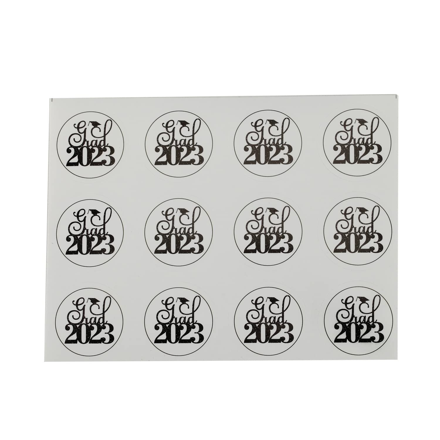 BinaryABC Grad 2022 Stickers,Graduation Envelope Seals,Graduation Party Favor Labels,120Pcs