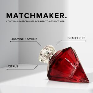 Eye of Love Matchmaker Red Diamond Pheromone Parfum for Women to Attract Him - Developed with Patti Stanger - 30ml