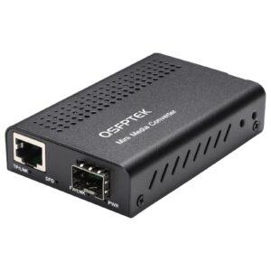 10g media coverter, 10 gigabit fiber to 10g copper utp ethernet media converter, mini unmanaged 1x 100m/1g/2.5g/5g/10gbase-t rj45 to 1x 10gbase-x sfp+ slot 10gigabit ethernet media converter