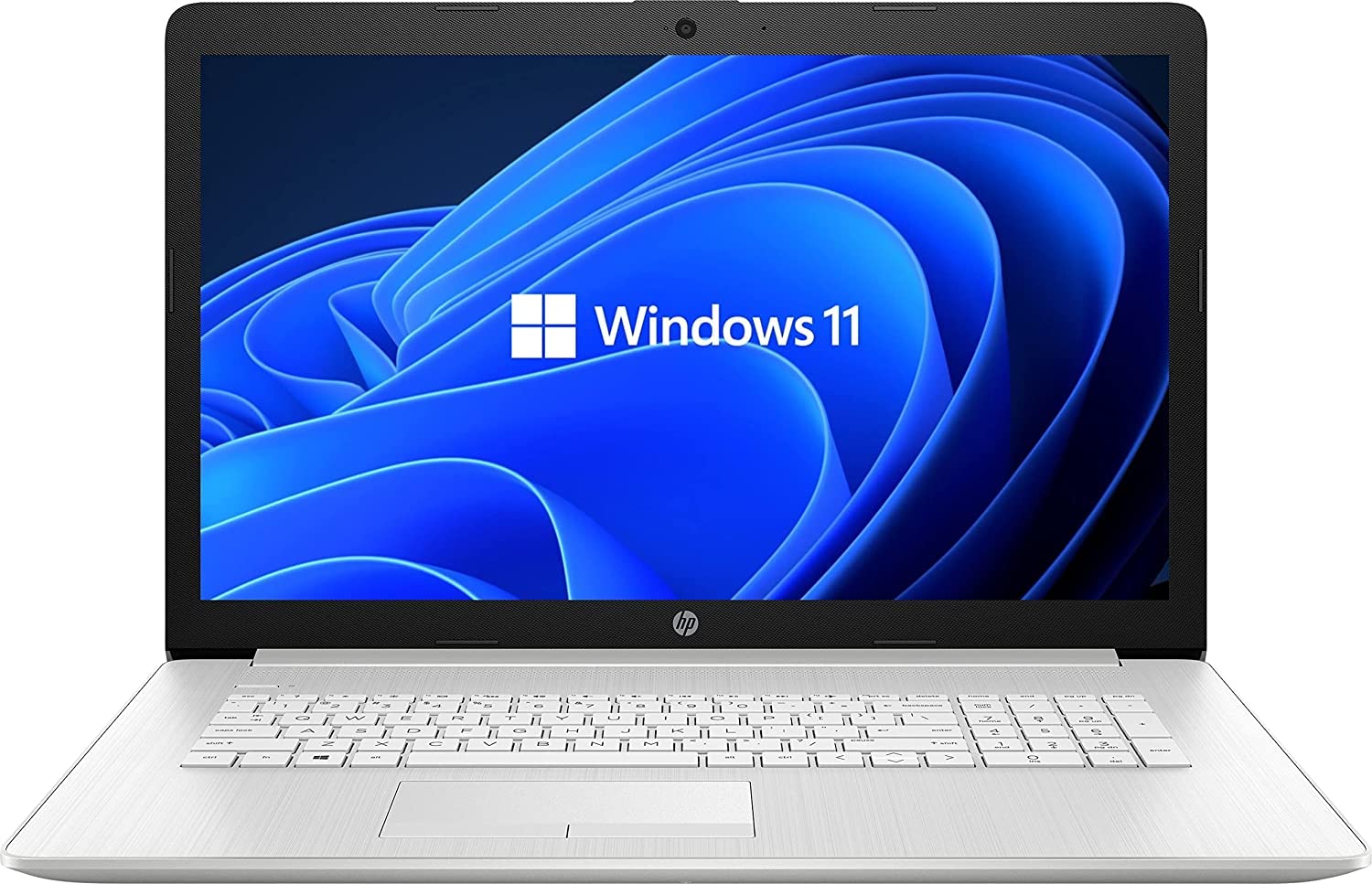 HP 2022 Newest Notebook Laptop, 17.3" Full HD Non-Touch Display, 11th Gen Intel Core i5-1135G7 Processor, 16GB RAM, 256GB SSD + 1TB HDD, Backlit Keyboard, Webcam, HDMI, Wi-Fi, Windows 11 Home, Silver