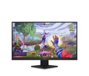 omen 25i gaming monitor, 1080p ips fhd display 165hz with 1ms vesa hdr 400, nvidia g-sync compatible, amd freesync premium pro, vesa mounting, console compatible, eyesafe screen (renewed), black