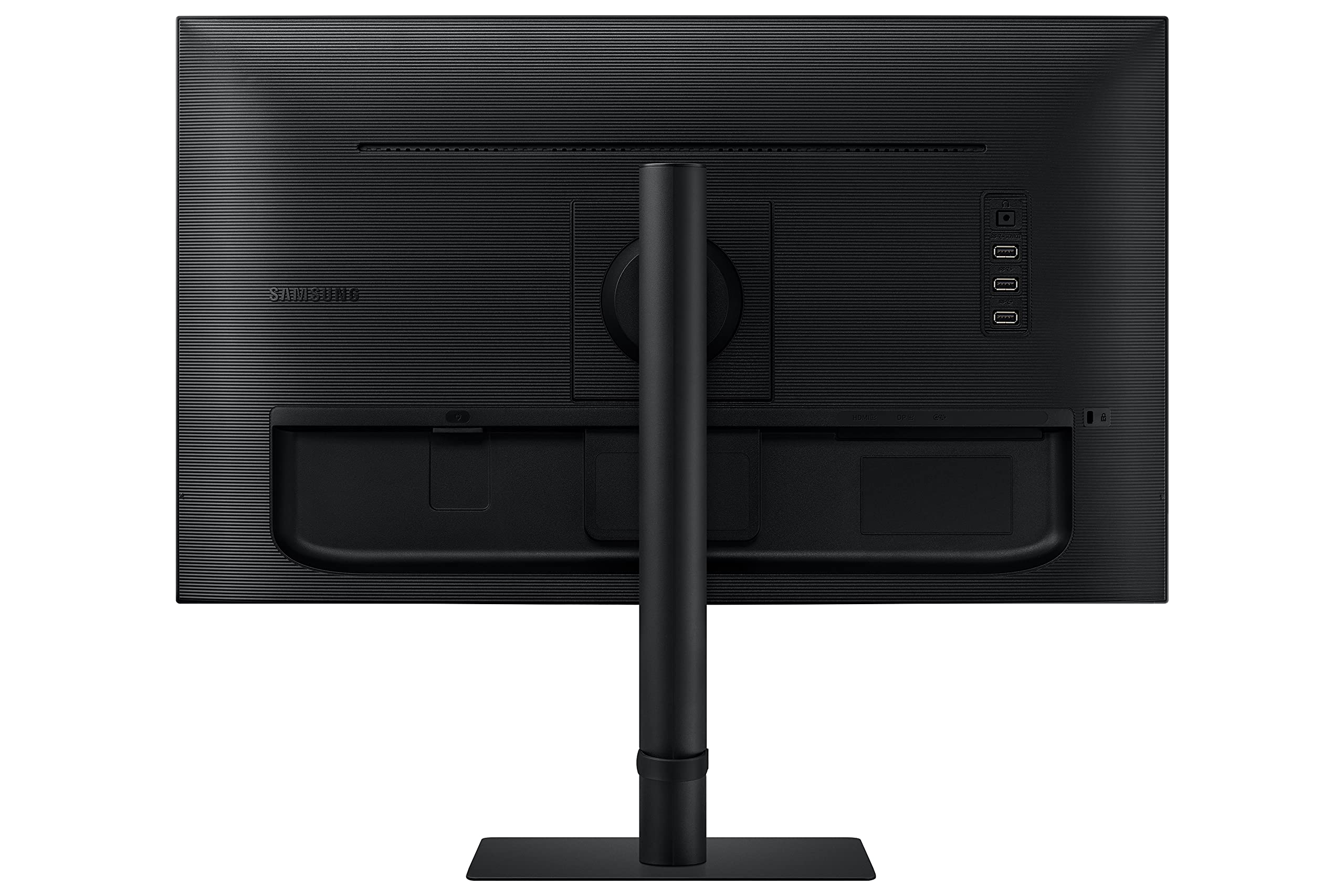 SAMSUNG S80A Series 27-Inch 4K UHD (3840x2160) Computer Monitor, HDMI, DP, USB Hub with USB-C, HDR10 (1 Billion Colors), Built-in Speakers, Fully Adjustable Stand with Pivot (LS27A800UNNXZA) (Renewed)