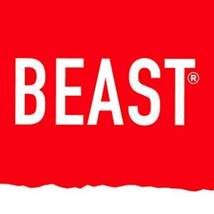 Beast 2 in 1 Moisturizing Shampoo and Conditioner for Cleansing and Hydrating with Coconut Oil, Shea Butter, & Vitamin E for Men and Women