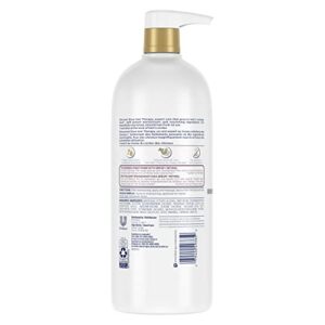 Dove Hair Therapy Conditioner Strength & Fullness Boost Strengthening Treatment for Thin, Fine Hair Sulfate Free Conditioner for 2X Visibly Fuller, Thicker Hair 33.8 oz