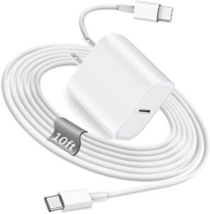 ipad charger,ipad pro usb c fast charger with extra long 10 ft usb c cable for ipad 10th gen, ipad pro 12.9,ipad pro 11 inch 2022/2021/2020/2018,ipad air 5th /4th gen,ipad mini 6th gen