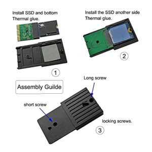 NFHK CF-Express Type-B to M.2 NVMe 2230 M-Key Adapter CFE for Xbox Series X&S CH SN530 SSD PCIe4.0 Expansion Memory Card