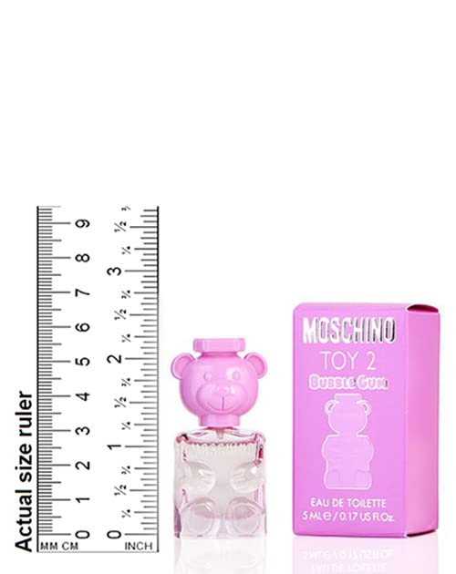 Moschino Toy 2 Bubble Gum for Women - 0.17 oz EDT Spray (Mini)