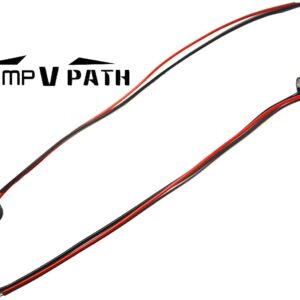 LampVPath (Pack of 10 I-Type 9V Battery Connector, 9 Volt Battery Clip, 9V Battery Clip Connector with Wire and Hard Buckle Plastic Housing