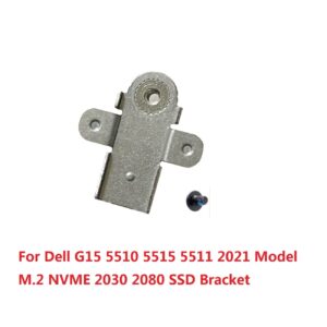 M.2 2230 2280 SSD Hard Drive Solid State Drive Mounting Metal Bracket X8MY9 0X8MY9 for Dell G15 5510 5511 5515 2021 Gaming Laptop