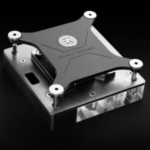 Odestar EK Water Blocks Compatible with EK-Quantum Velocity² D-RGB CPU Wasserkühler - Intel 1200, Nickel + Acryl