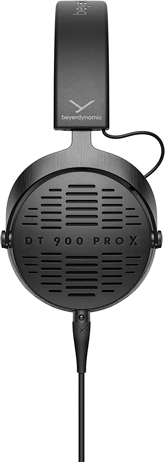 beyerdynamic DT 900 Pro X Open-Back Studio Headphones Bundle with Detachable Cable, Headphone Splitter, Extension Cable, and 6AVE Headphone Cleaning Kit