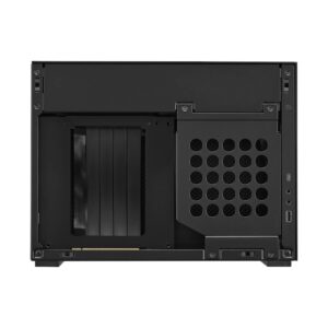 Lian Li A4-H2O Small Case - Mini ITX - Aluminum Exterior & SPCC Steel Interior - PCIe 4.0 - Easy AIO Installation - Supports SFX/SFX-L Power Supply (A4-H2O A4 BLACK)