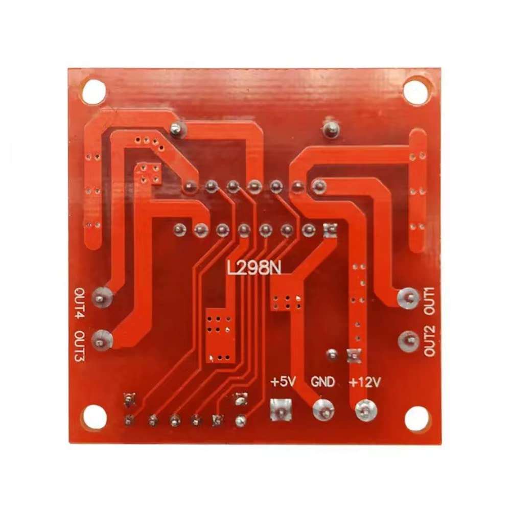 L298N Motor Driver Controller Board Module Stepper Motor DC Dual H-Bridge, Suitable for Motors, Robots, Smart Cars