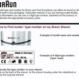 Product Journey Charger for Braun Shavers Series 1 3 5 7 9 Wall Power Supply Cord