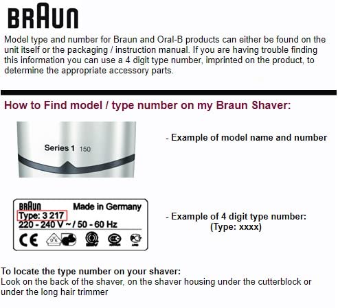 Product Journey Charger for Braun Shavers Series 1 3 5 7 9 Wall Power Supply Cord