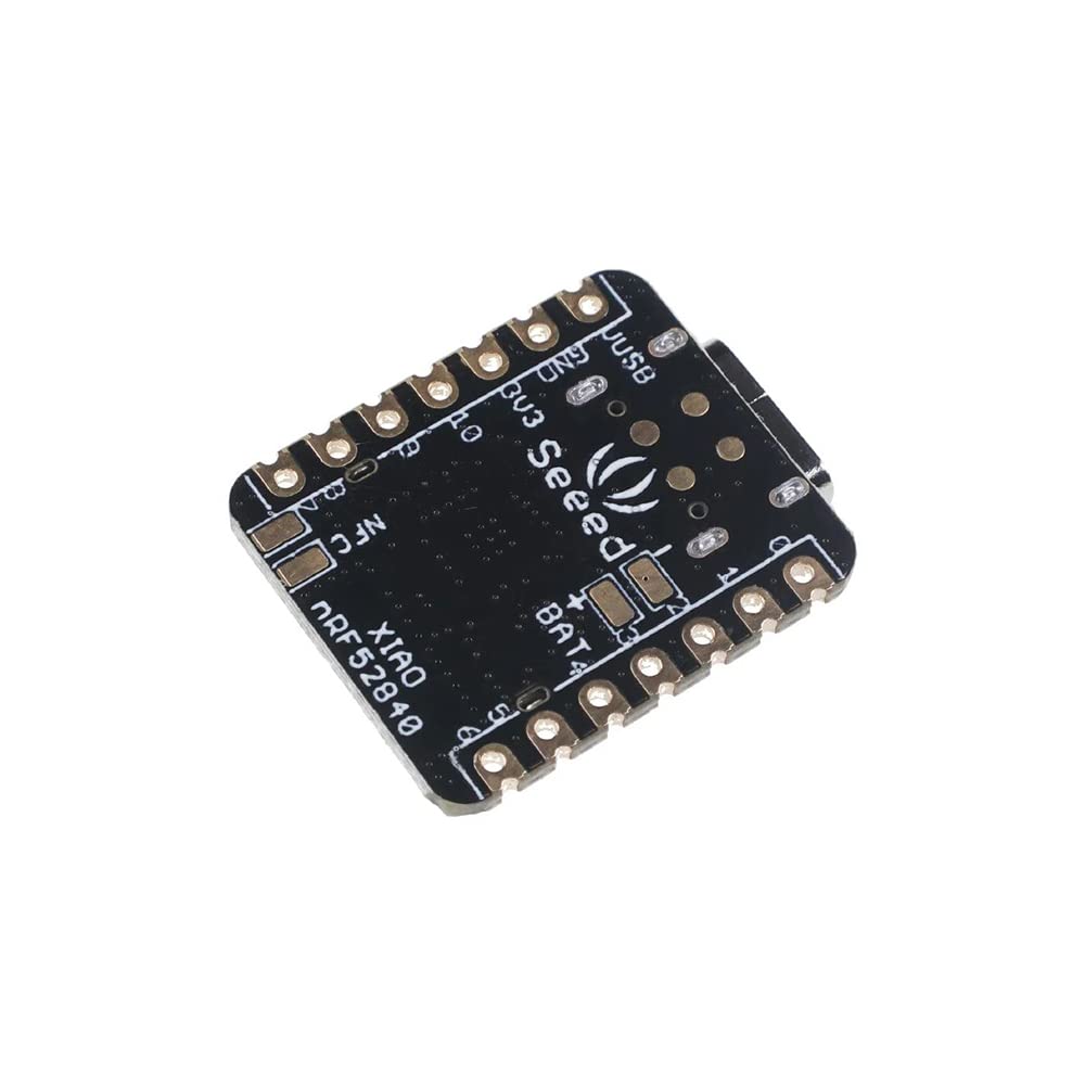 Seeed Studio XIAO nRF52840 - Supports Arduino/CircuitPython - Bluetooth5.0 NFC, with Onboard Antenna, Microcontroller with Rich Interface for Tiny Machine Learning Works with Amazon Sidewalk.