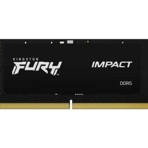 Kingston FURY Impact 64GB 4800MT/s DDR5 CL38 SODIMM XMP Ready Laptop Memory (Kit of 2) KF548S38IBK2-64