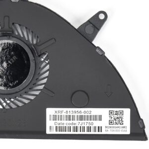 Replacement CPU Cooling Fan for HP Pavilion 15-cs 15-cw Series, 15-cs3153cl 15-cs0085cl 15-cw1063wm 15-cs0053cl 15-cs0051wm 15-cs0079nr 15-cs0021na Series Laptop P/N: L25584-001 NS85B00-17K24