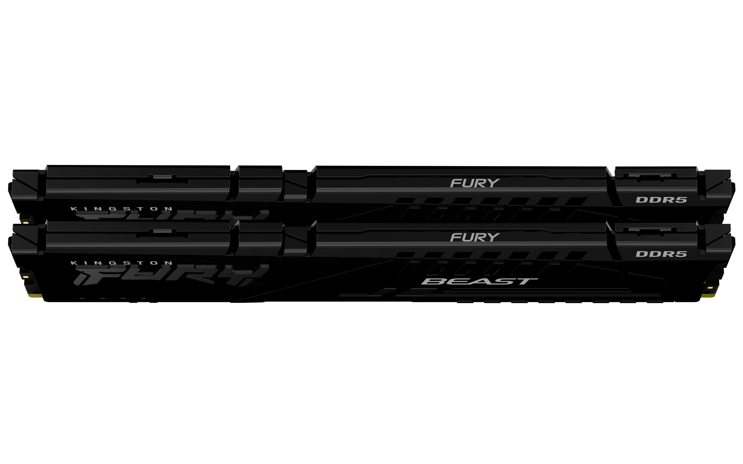 Kingston Technology Fury Beast Black 64GB 4800MT/s DDR5 CL38 XMP 3.0 Ready Computer Memory (Kit of 2) KF548C38BBK2-64