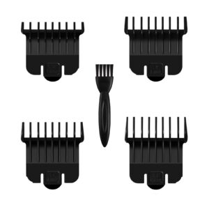 t outliners guards for andis t outliner, from 1/16-3/8 inch snap-on blade attachment combs set, 4 pack