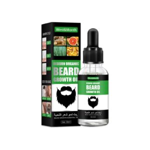 singove natural beard growth oil - beard oil for men, strengthens beard/mustache growth - beard softners, beard oil to make it grow fast, mustache oil for men (white)