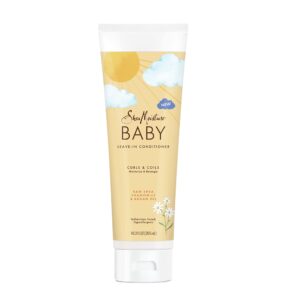 SheaMoisture Baby Conditioner for Curly Hair Raw Shea, Chamomile and Argan Oil Moisturizes and Helps Detangle Delicate Curls and Coils 13 oz