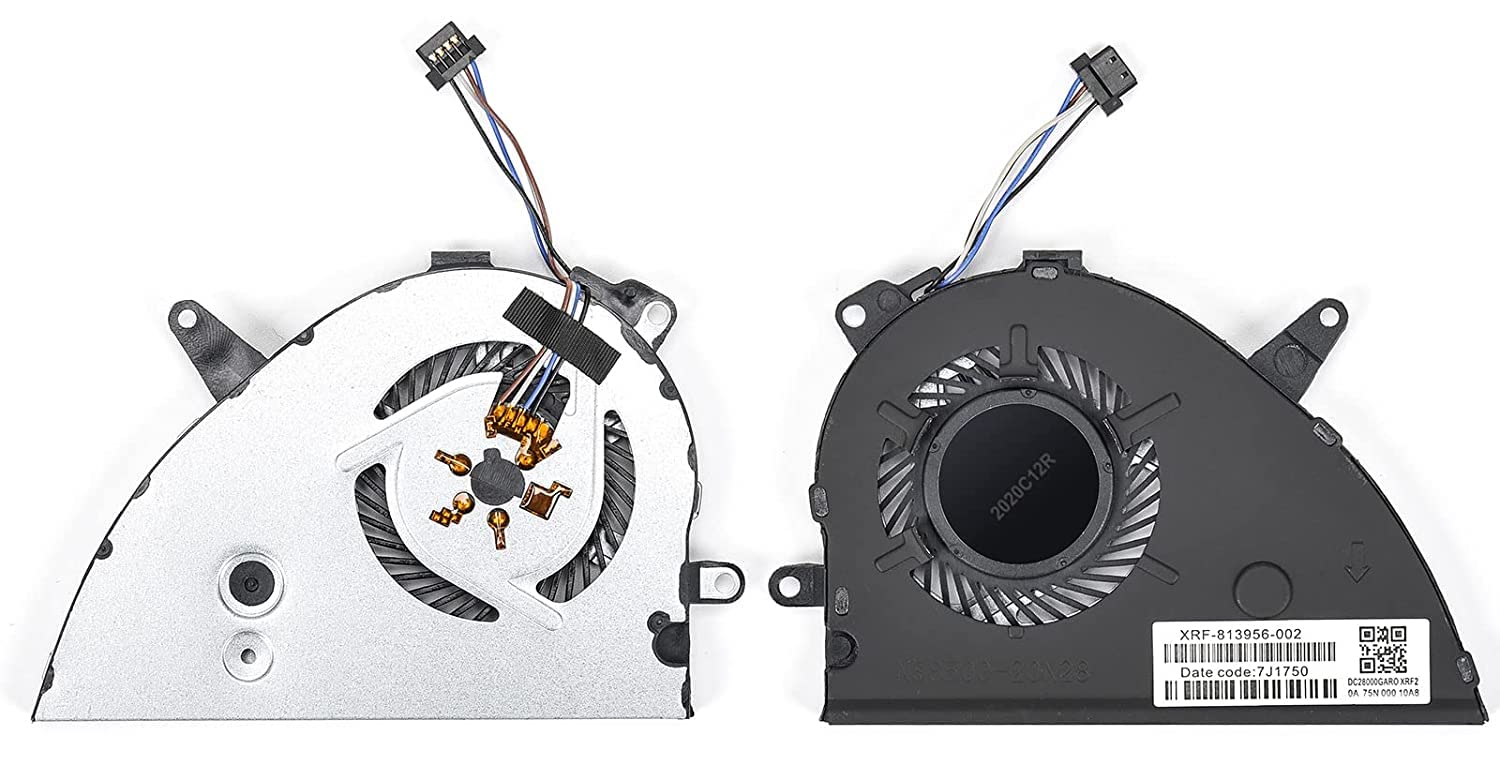 Replacement CPU Cooling Fan for HP Pavilion 15-cs 15-cw Series, 15-cs3153cl 15-cs0085cl 15-cw1063wm 15-cs0053cl 15-cs0051wm 15-cs0079nr 15-cs0021na Series Laptop P/N: L25584-001 NS85B00-17K24