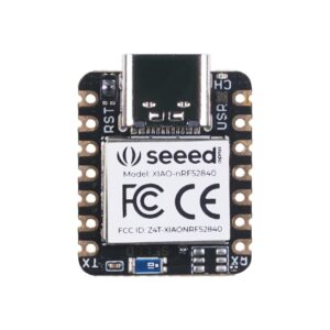 Seeed Studio XIAO nRF52840 - Supports Arduino/CircuitPython - Bluetooth5.0 NFC, with Onboard Antenna, Microcontroller with Rich Interface for Tiny Machine Learning Works with Amazon Sidewalk.