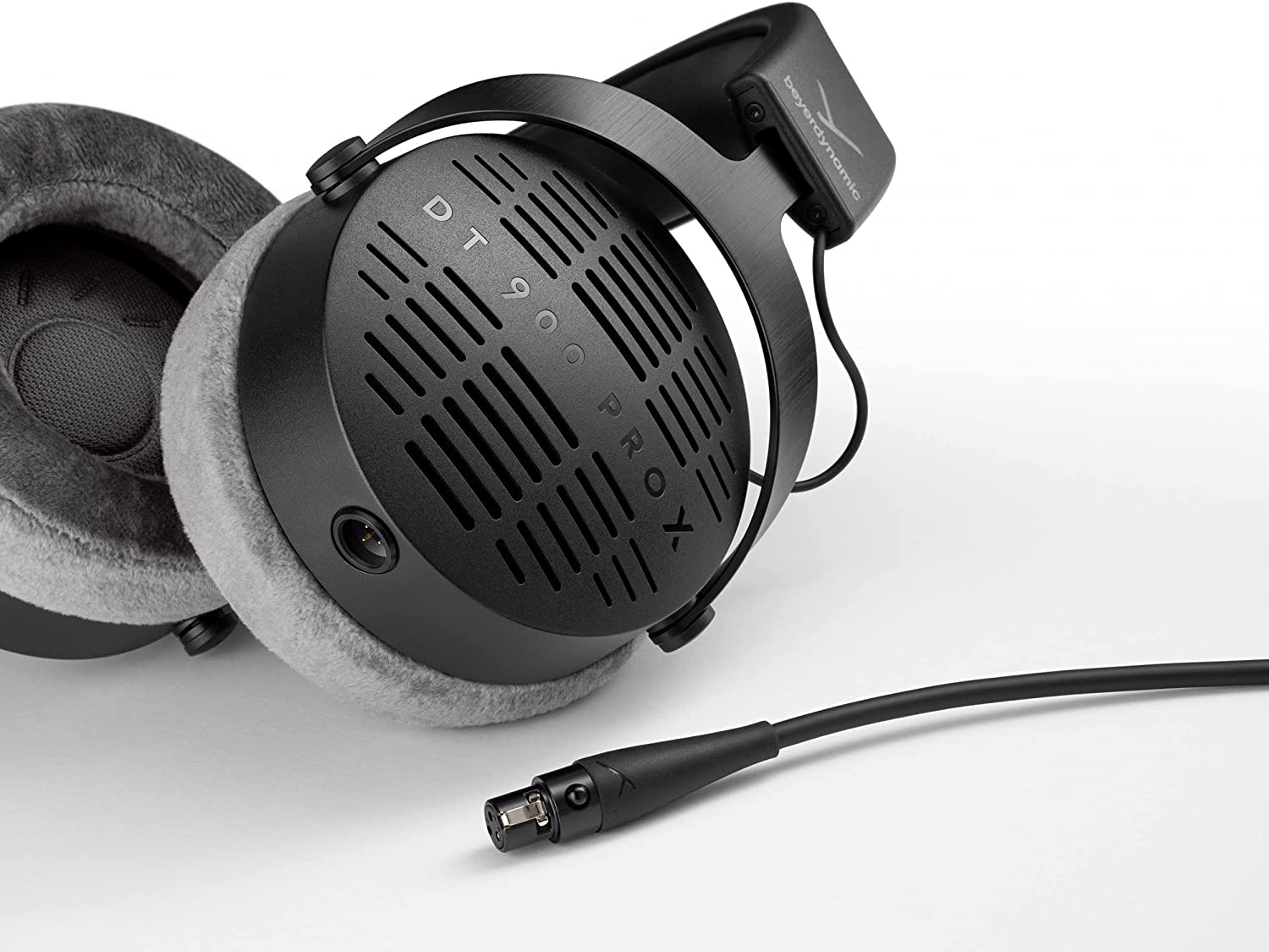 beyerdynamic DT 900 Pro X Open-Back Studio Headphones Bundle with Detachable Cable, Headphone Splitter, Extension Cable, and 6AVE Headphone Cleaning Kit