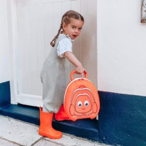 My Carry Potty - Clownfish Travel Potty, Award-Winning Portable Toddler Toilet Seat for Kids to Take Everywhere