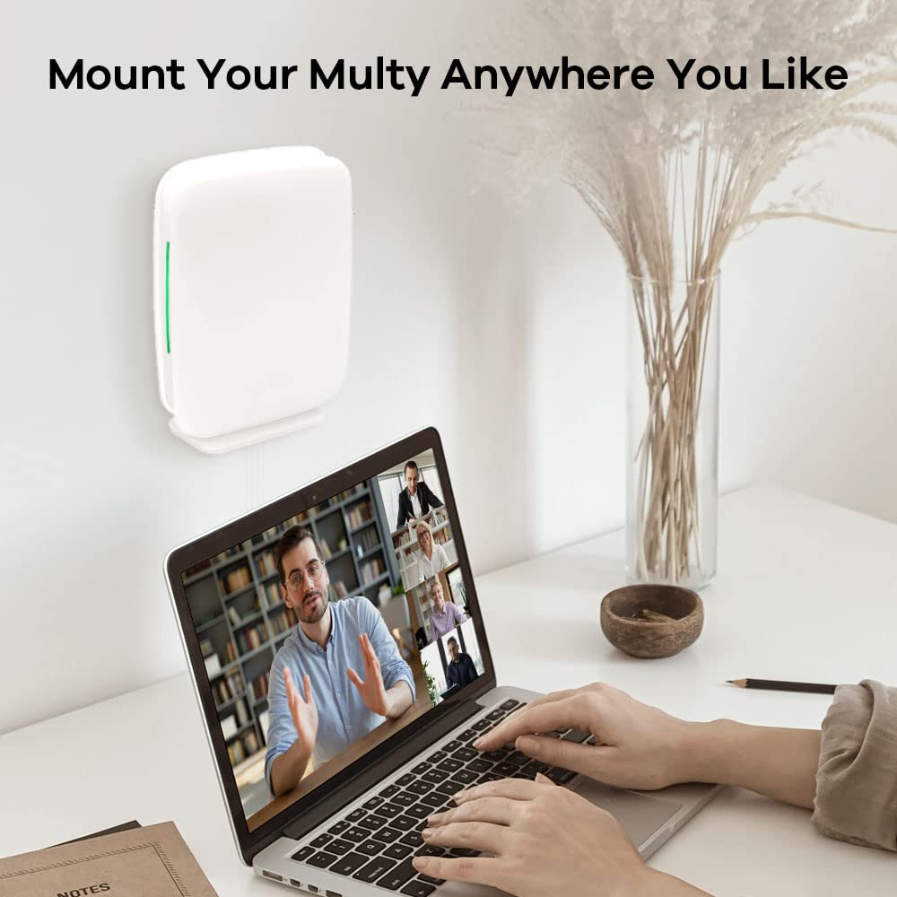 Zyxel Multy M1 WiFi 6 AX1800 Whole Home WiFi Mesh System. Router and Satellite, Compatible with Alexa - 2 Pack [WSM20]