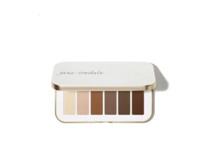 jane iredale purepressed eye shadow palette, naturally matte, 0.12 oz., powder