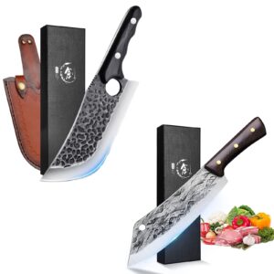 moontay meat cleaver knife & butcher knife