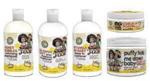 frobabies hair frobabies hair so super soft and moisturizing hair products combo (shampoo&leavein-cond&gelle&souffle&conditioner) (sh&cond&leavei