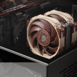 Noctua NF-A12x25r PWM, Round-Frame 120mm Fan, 4-Pin (Brown)