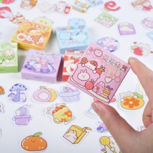 300 Pieces Cute Kawaii Cartoon Animal Stickers for Kids Small Size Korean Scrapbook Decals Pack for Photo Planner Notebook DIY Gift Card Dairy Suitcase Album Laptop Phone Case