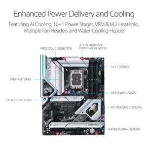 INLAND Micro Center Intel Core i7-12700K 12th Gen Alder Lake 12-Core (8P+4E) 3.6 GHz LGA 1700 125W Intel UHD Graphics 770 Desktop Processor with ASUS Prime Z690-A Gaming Motherboard