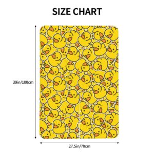 KiuLoam Rubber Ducky Cartoon Baby Car Seat Canopy, Nursing Cover for Mom Breastfeeding Scarf, Infant Car Seat Cover/Multiuse Baby Stroller Covers for Babies Boys Girls